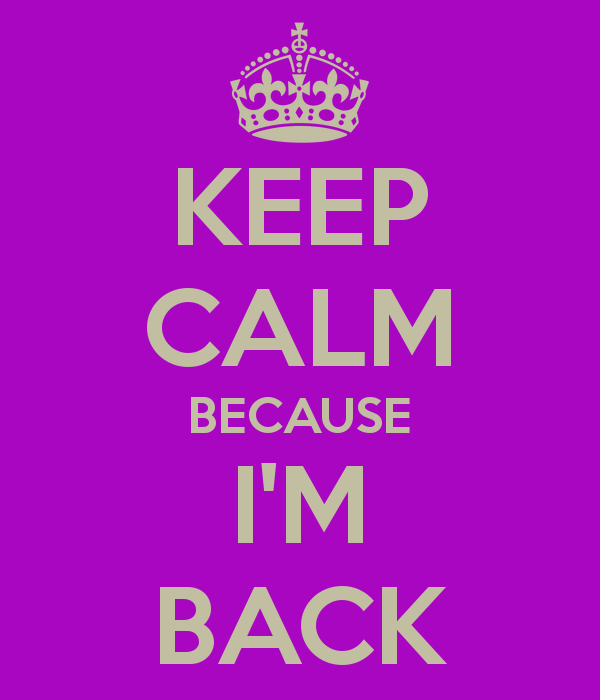 Im Back Funny Quotes Quotesgram