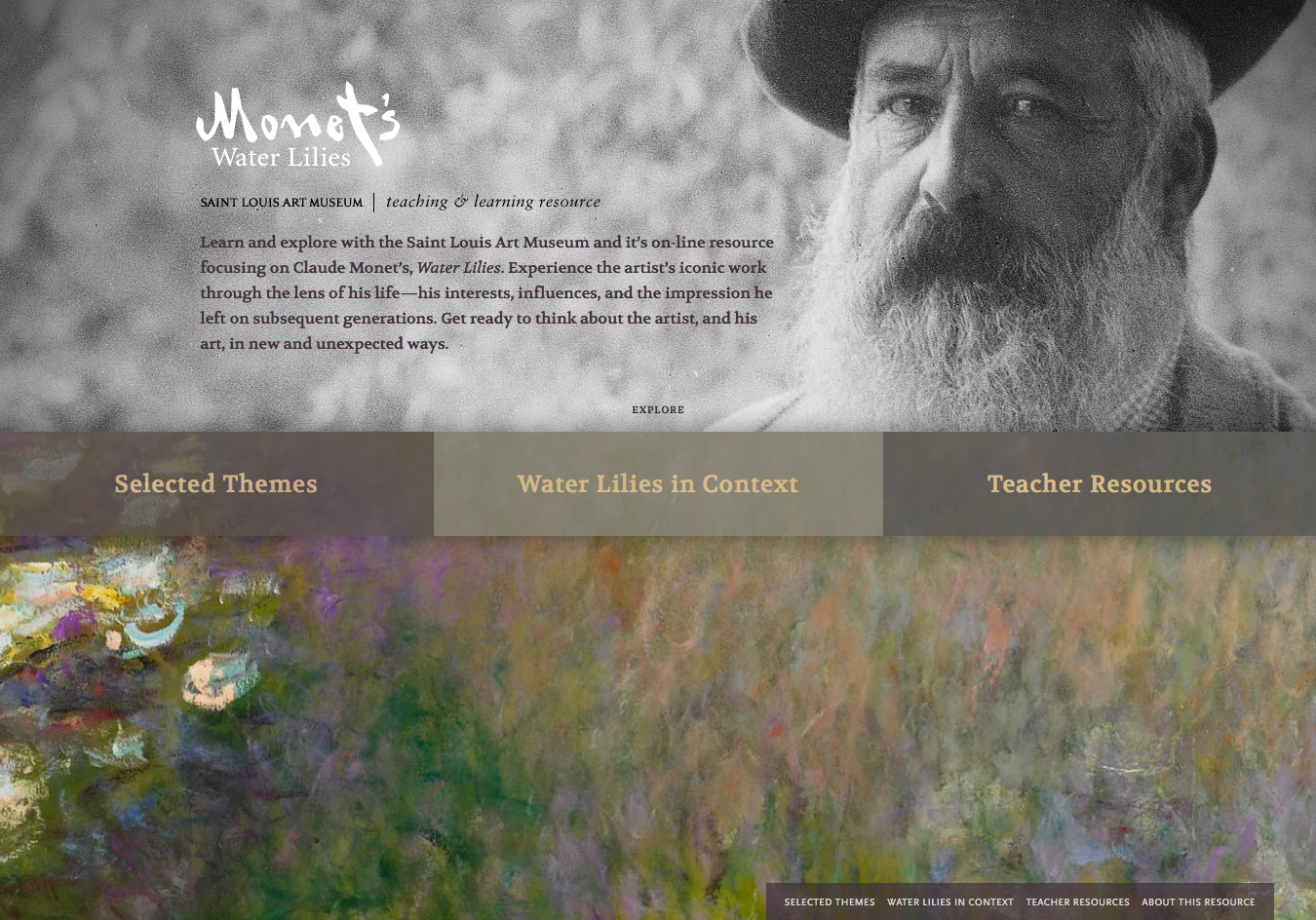 Monet Quotes. QuotesGram