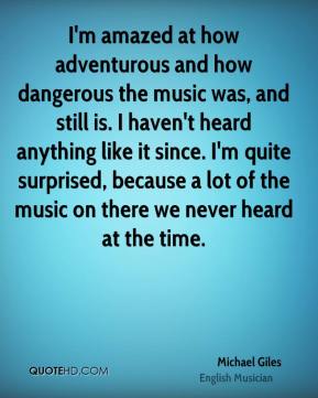 Michael Giles Quotes. QuotesGram