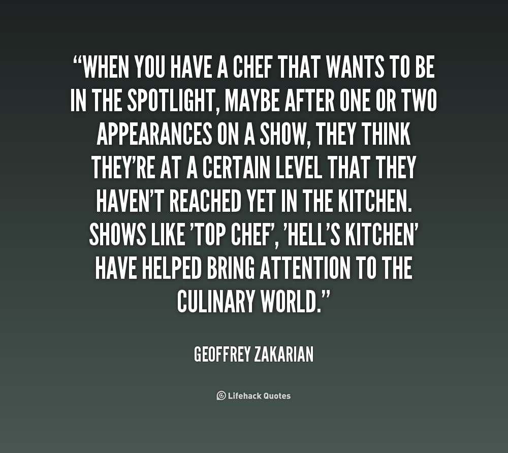 Quotes From Famous Chefs QuotesGram