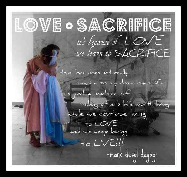 Love Sacrifice Quotes. QuotesGram