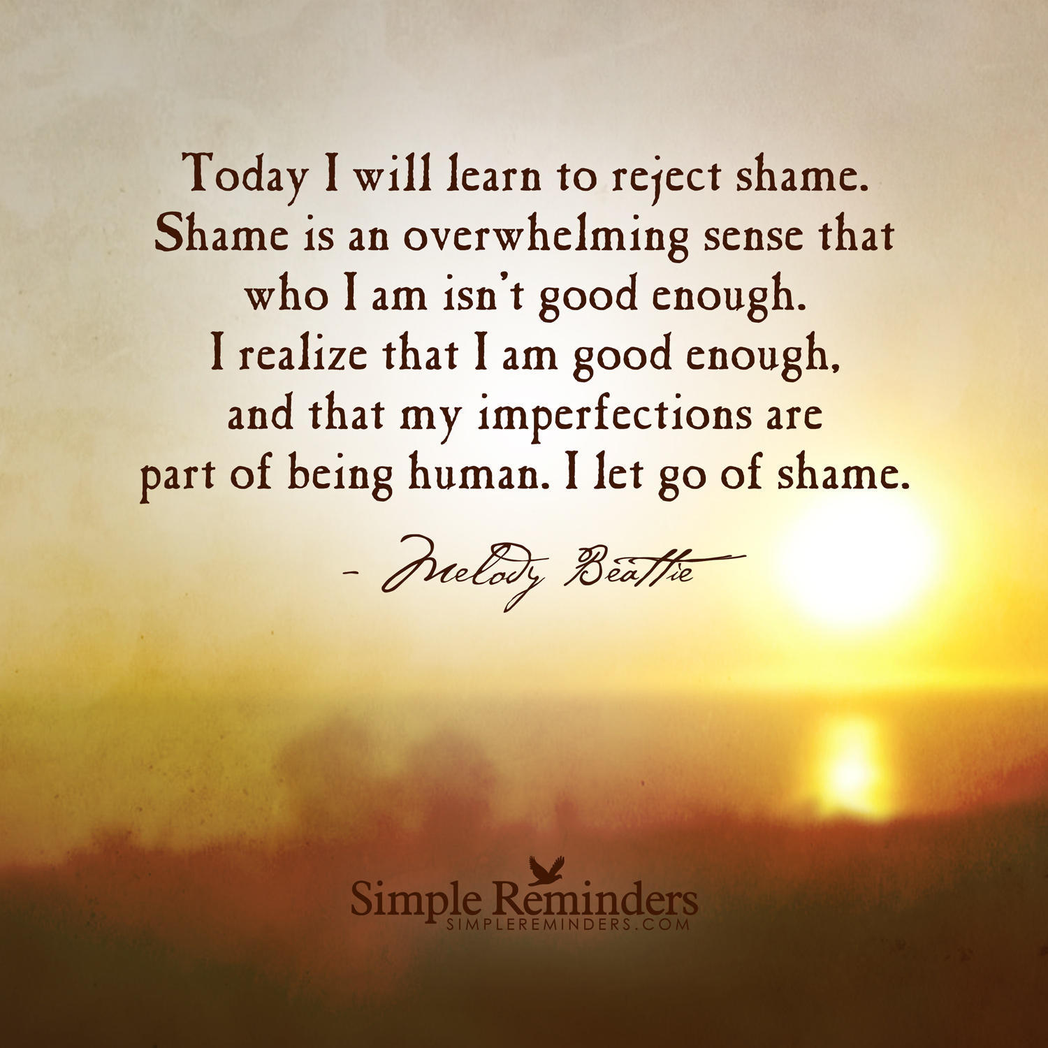 Releasing Shame Quotes Quotesgram