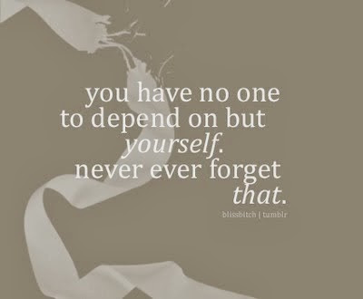 Can Only Count On Yourself Quotes. QuotesGram