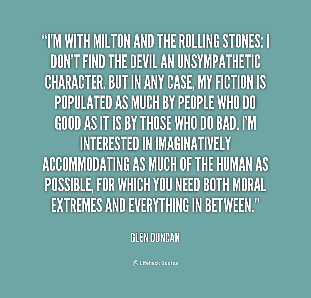 Glen Duncan Quotes. QuotesGram