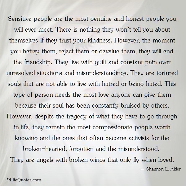 sensitive person quotes