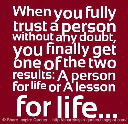 Doubt In A Relationship Quotes Quotesgram