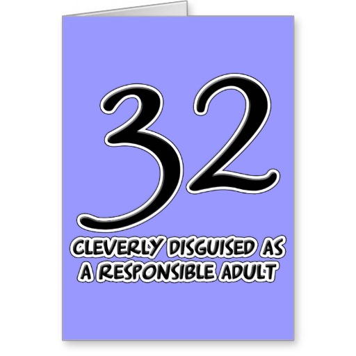 32nd Birthday Quotes QuotesGram