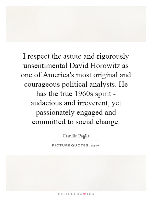 David Horowitz Quotes. QuotesGram