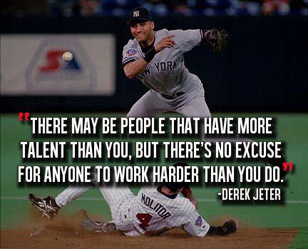 Inspirational Baseball Quotes Derek Jeter. QuotesGram
