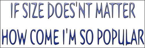 Mens Size Does Matter Quotes. QuotesGram