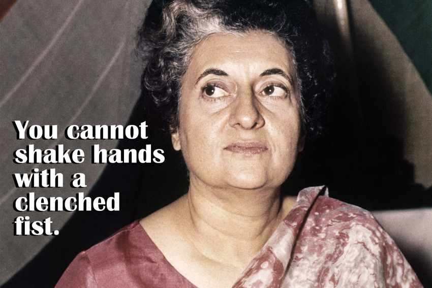 Indira Gandhi Quotes On Women Quotesgram