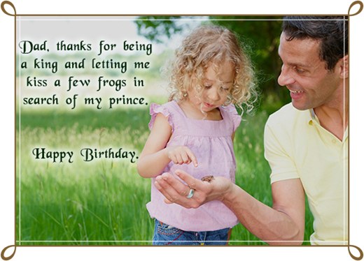 Happy Birthday Dad From Daughter Quotes QuotesGram