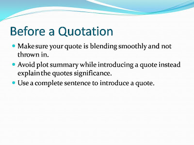 Integrating Quotes Mla Format. QuotesGram