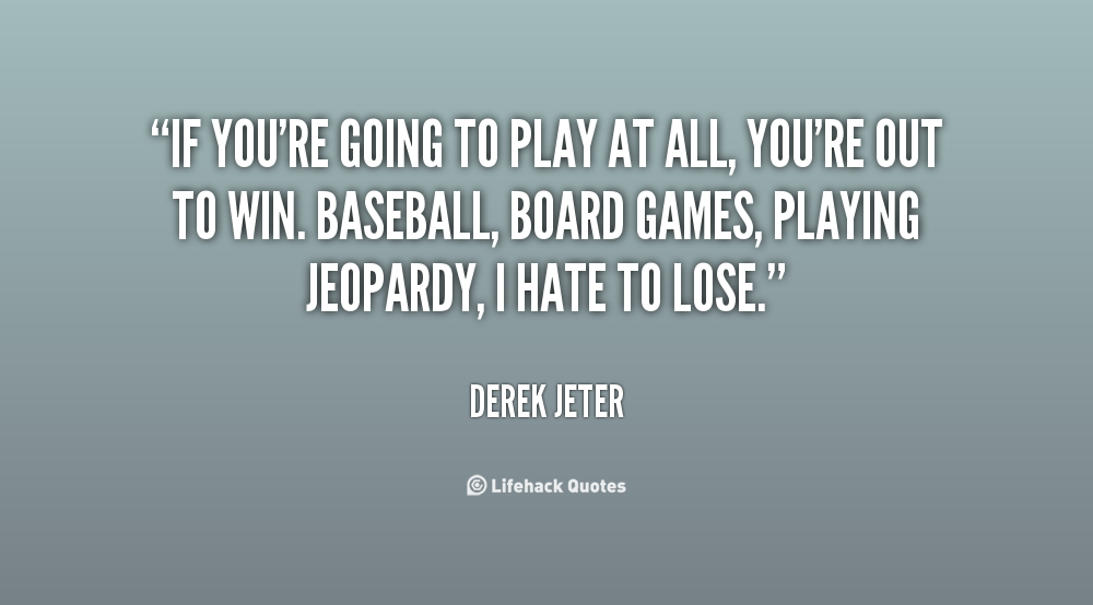 Inspirational Baseball Quotes Derek Jeter. QuotesGram