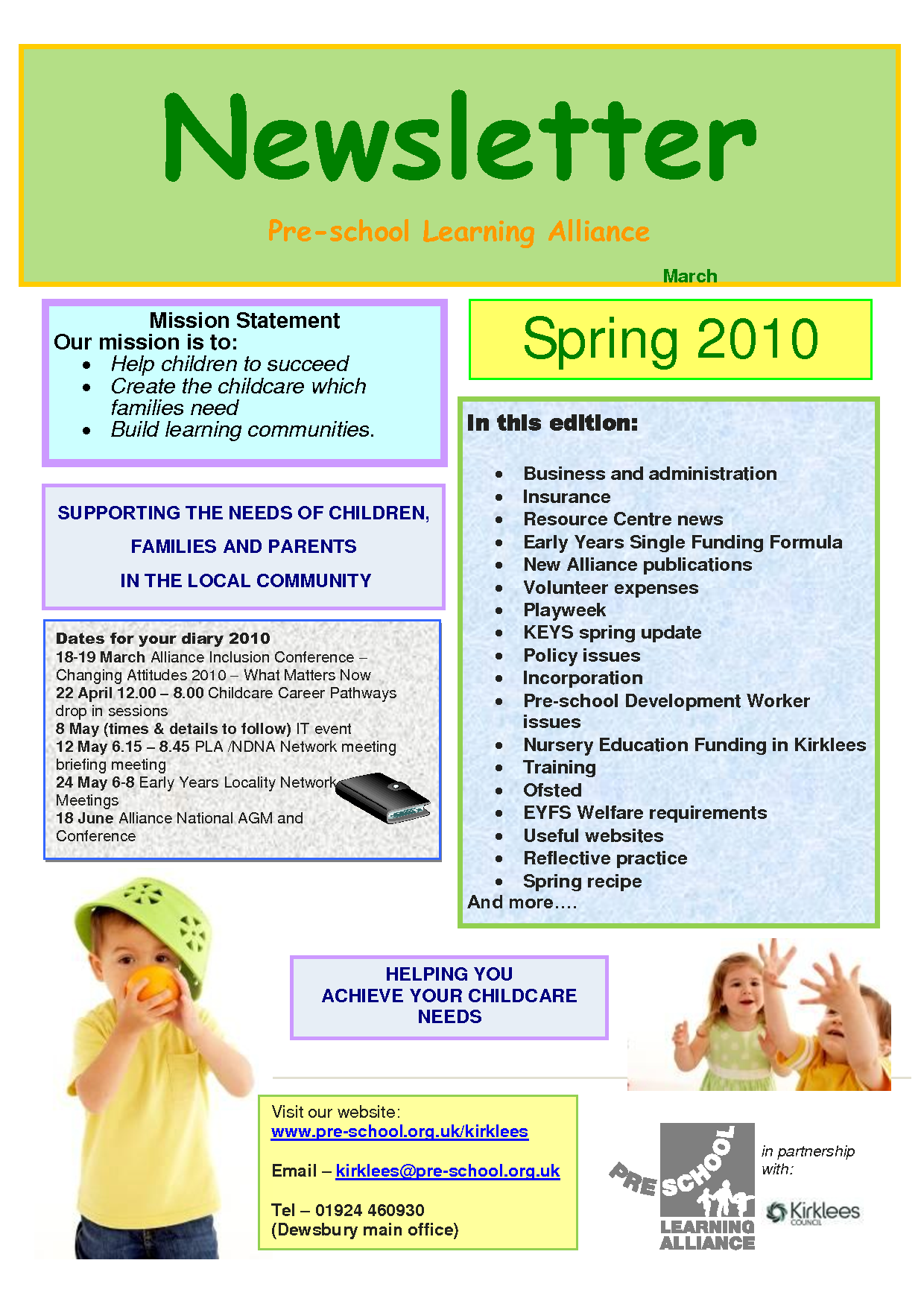 Preschool Newsletter Quotes QuotesGram