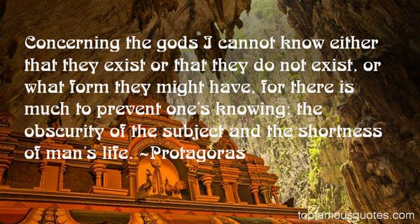 Protagoras Quotes. QuotesGram