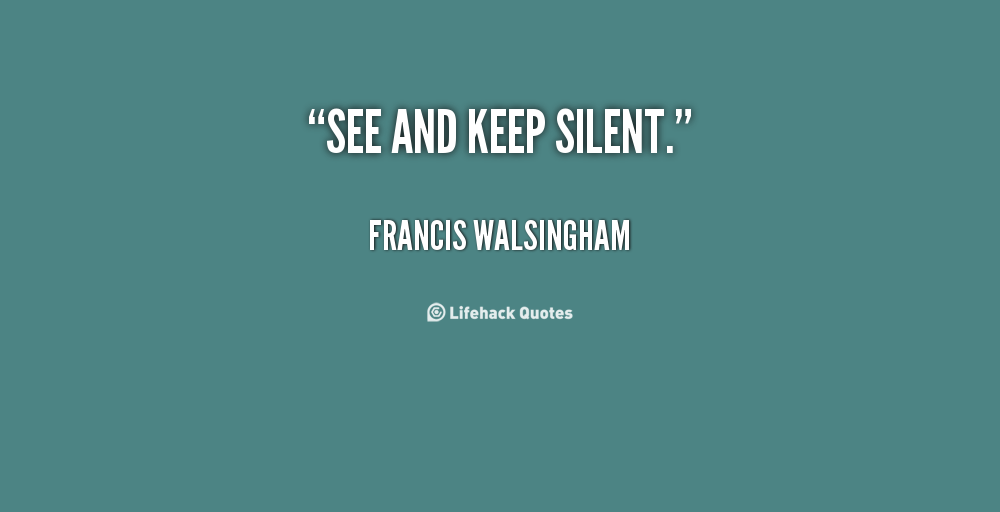 Quotes About Keeping Silent. QuotesGram