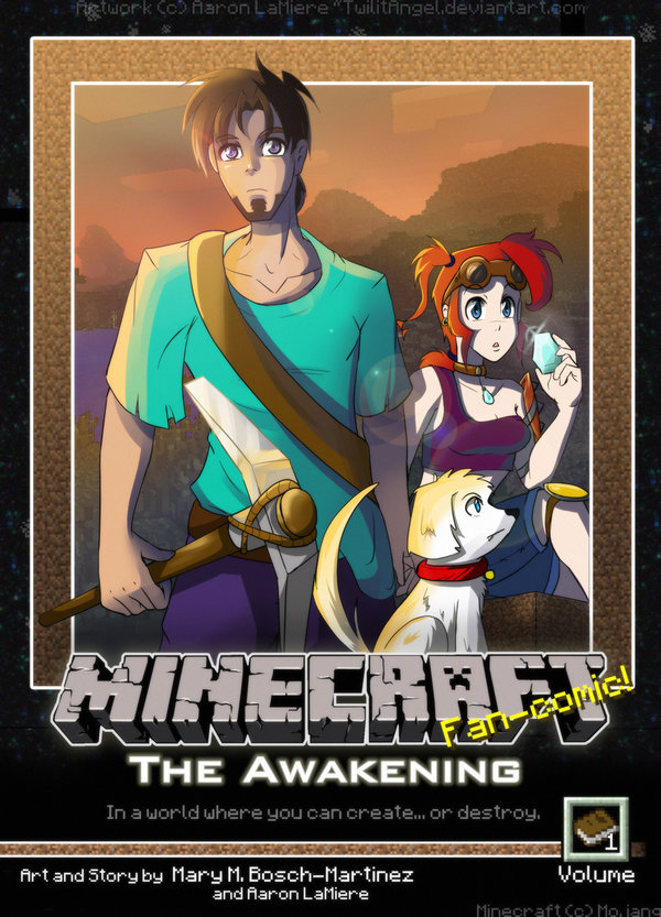 Minecraft Comics The Awakening
