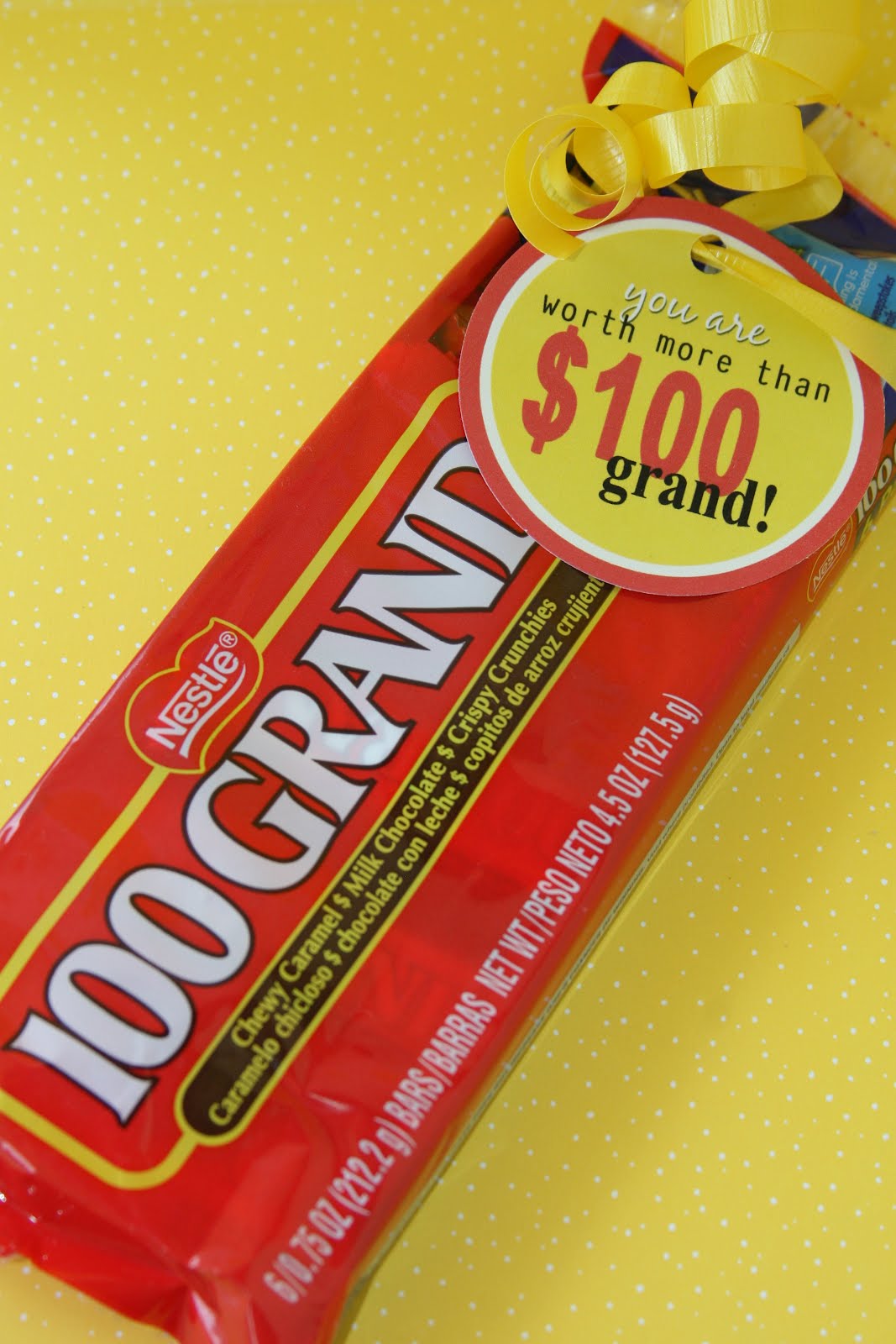 Employee Appreciation Sayings With Candy Bars