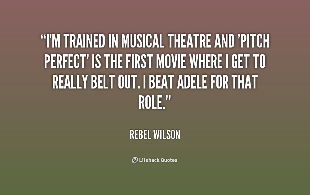 Musical Theater Quotes. QuotesGram