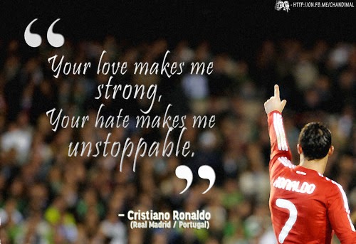 Cristiano Ronaldo Inspirational Quotes. QuotesGram