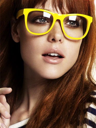 Girl With Glasses Quotes Quotesgram