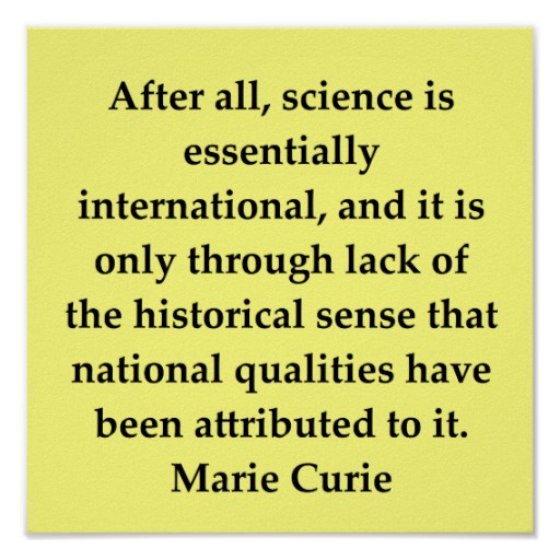 On Marie Curie Science Quotes. QuotesGram