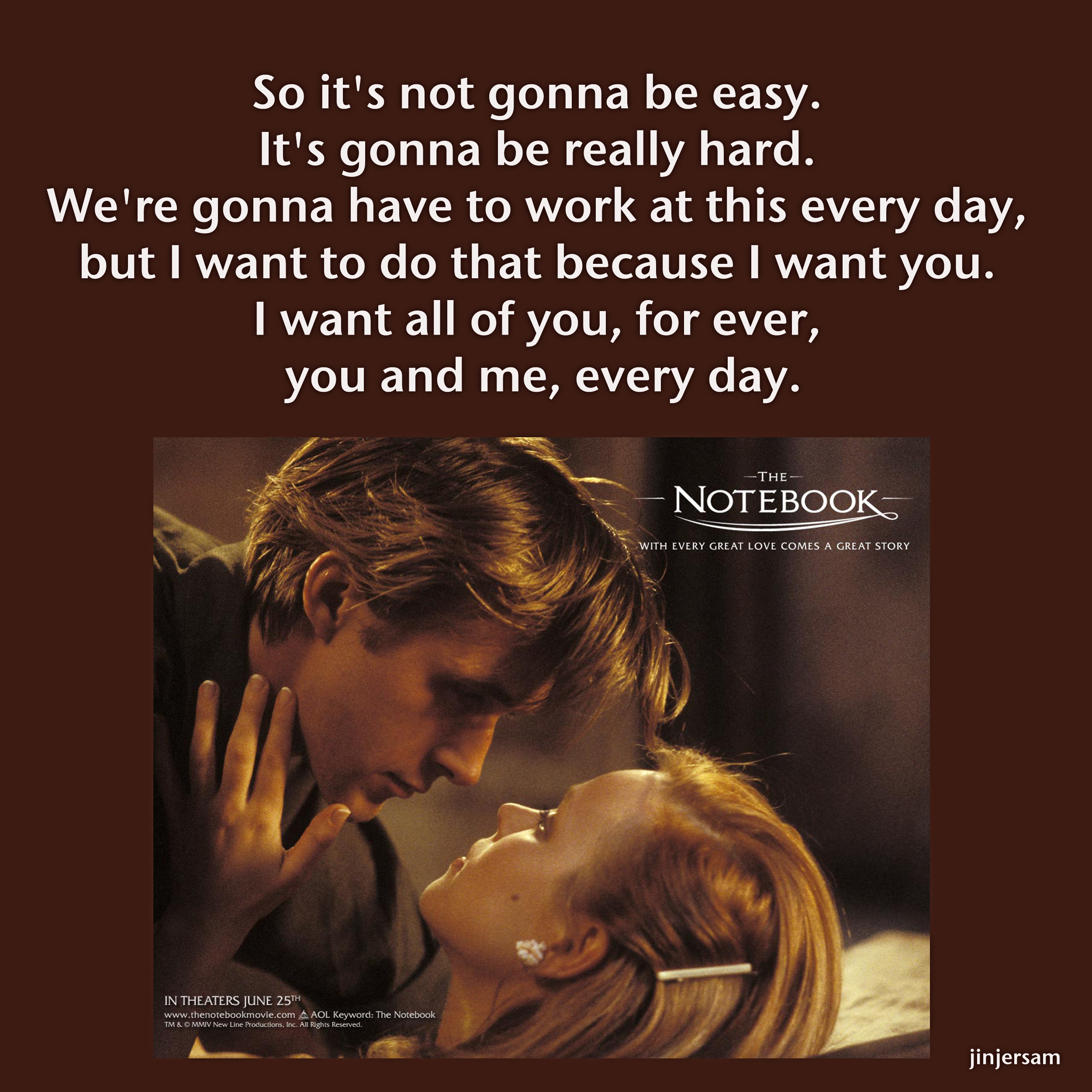 The Notebook Sad Quotes QuotesGram