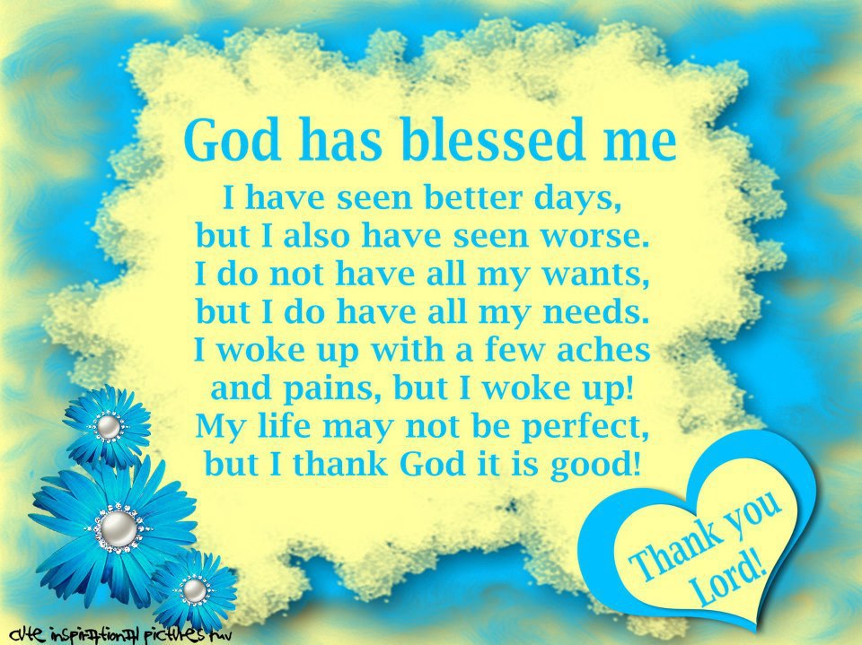 God Is Blessing Me Quotes QuotesGram