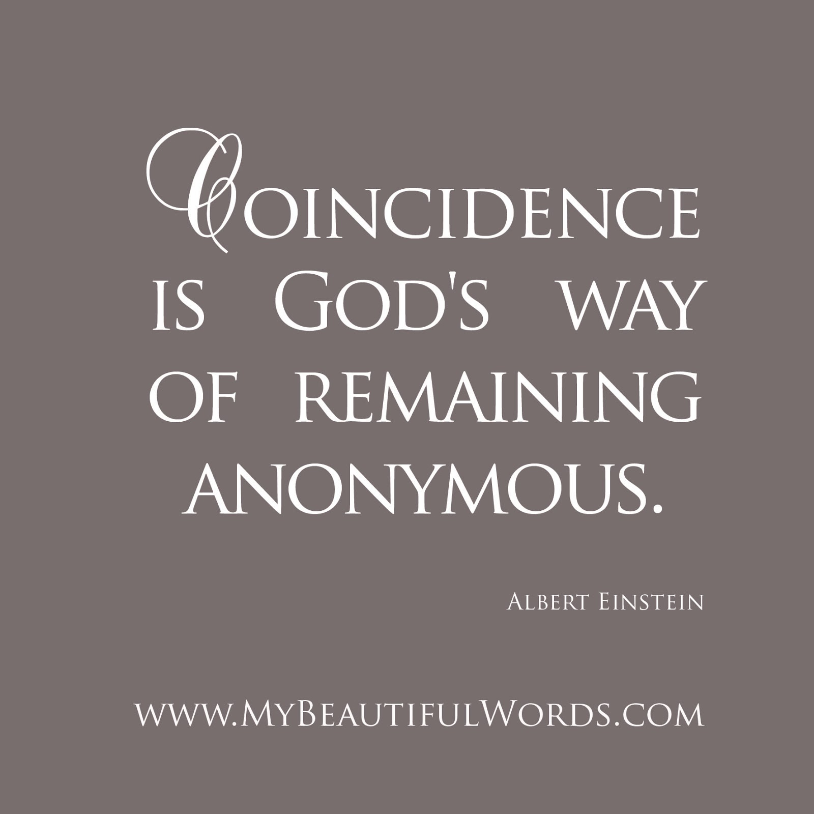 Coincidence Quotes. QuotesGram