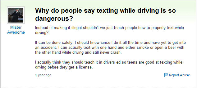 Stop Texting While Driving Quotes. QuotesGram
