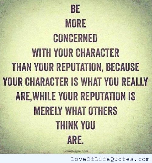 Your Character Quotes. QuotesGram