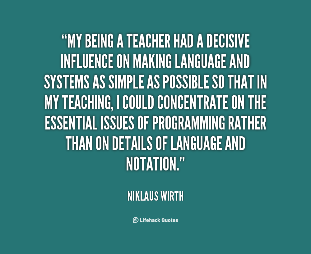 Niklaus Wirth Quotes. QuotesGram