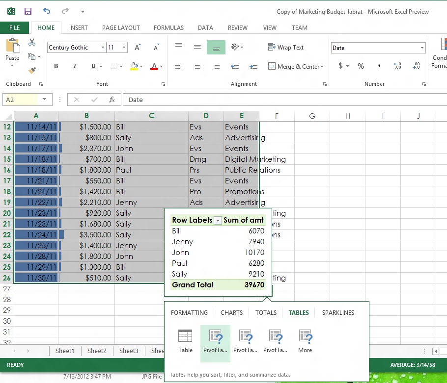Stock Quotes Excel 2013. QuotesGram