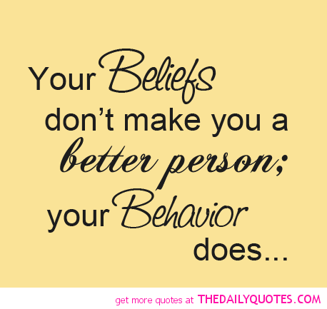 Quotes About Positive Behavior. QuotesGram