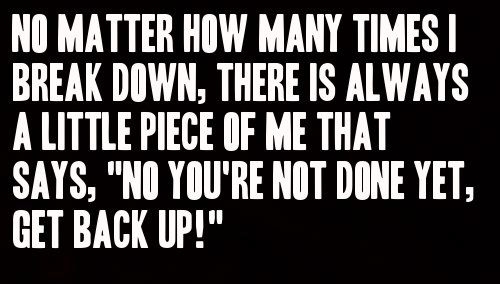 Quotes Of Life Getting Back Up. QuotesGram