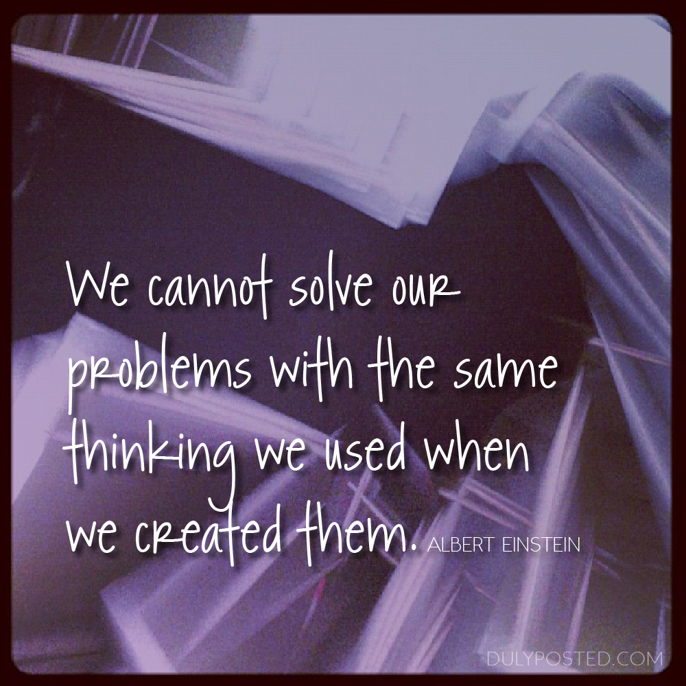 Einstein Problems Quotes. QuotesGram