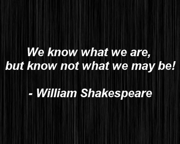 expectations william shakespeare