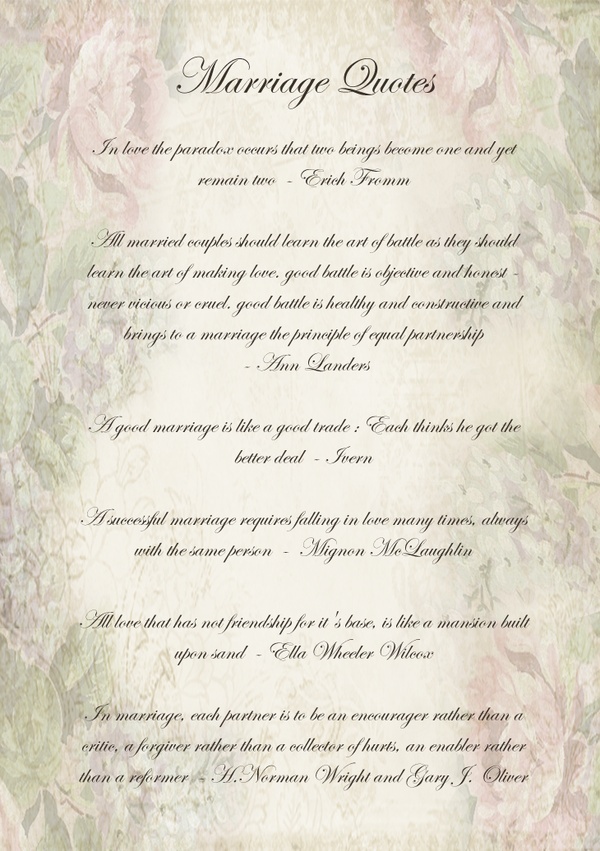 Poems And Quotes About Marriage QuotesGram Poems And Quotes About Marriage QuotesGram