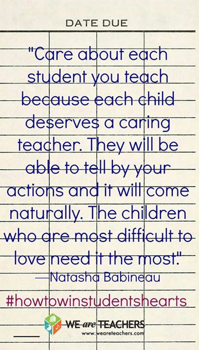 Caring Teacher Quotes. QuotesGram