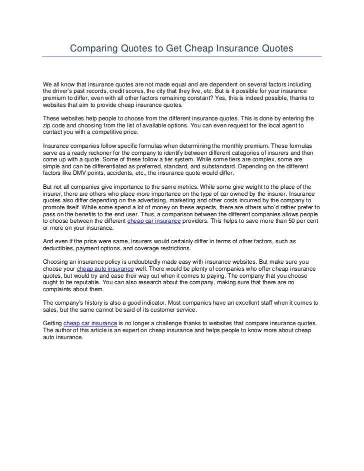 Cheap Insurance Quotes. QuotesGram