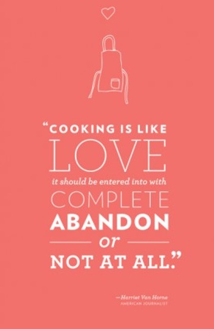 Inspirational Quotes About Cooking. QuotesGram
