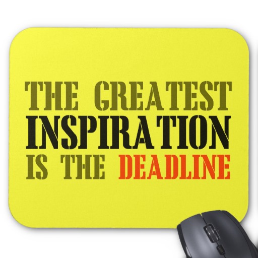 Funny Quotes About Deadlines. QuotesGram