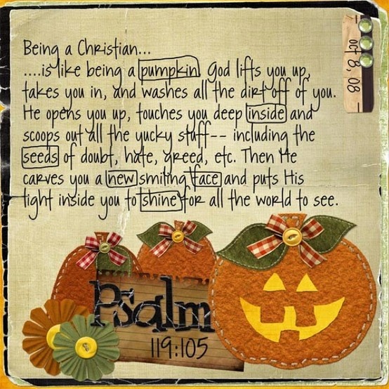 Pumpkin Christian Quotes