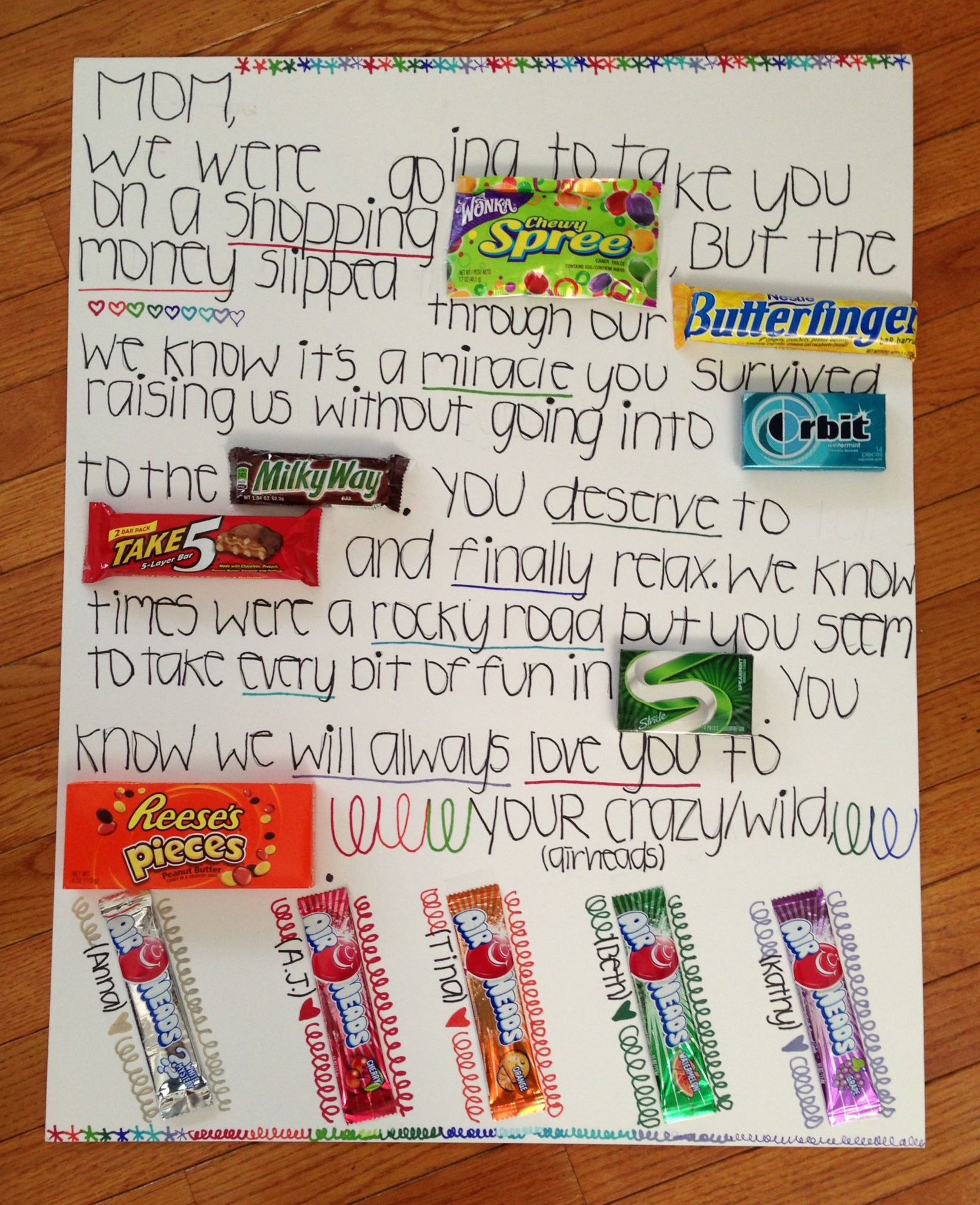 Friend Quotes With Candy. QuotesGram