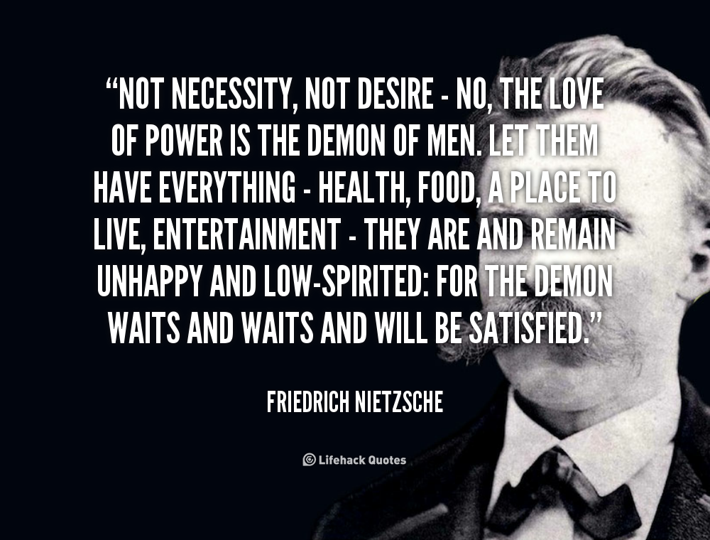 Friedrich Nietzsche Quotes On Power. QuotesGram