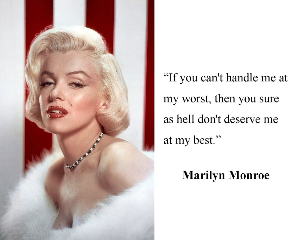 Marilyn Monroe Quotes If You Cant Handle Me. QuotesGram Marilyn Monroe Quotes If You Cant Handle Me. QuotesGram