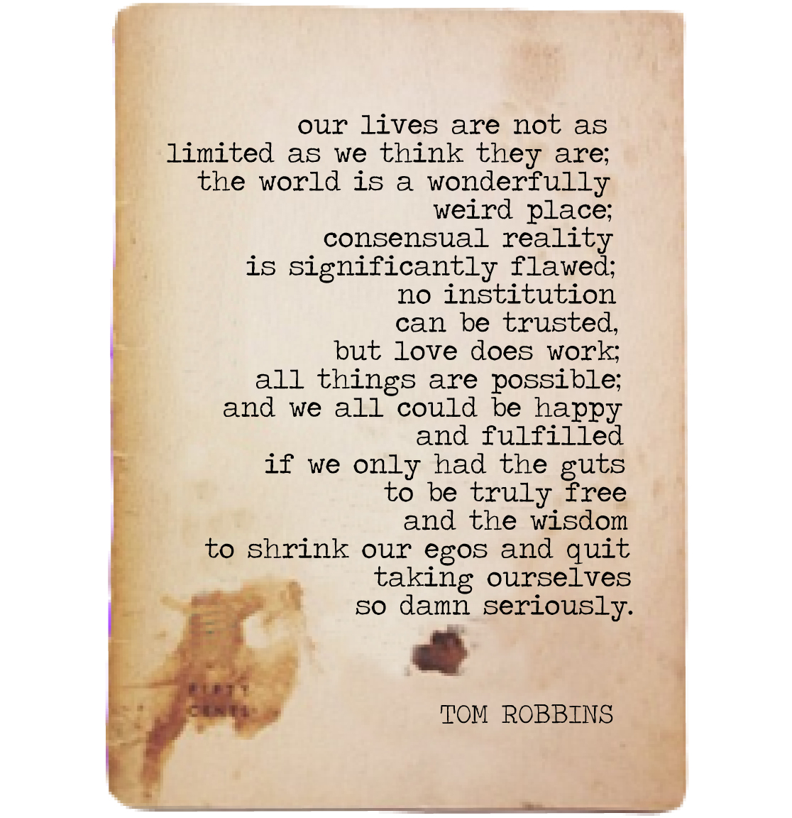 Tom Robbins Quotes About Love. QuotesGram