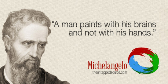 Michelangelo Famous Quotes. QuotesGram