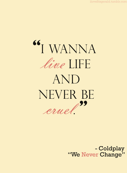 Coldplay Quotes Tumblr. QuotesGram